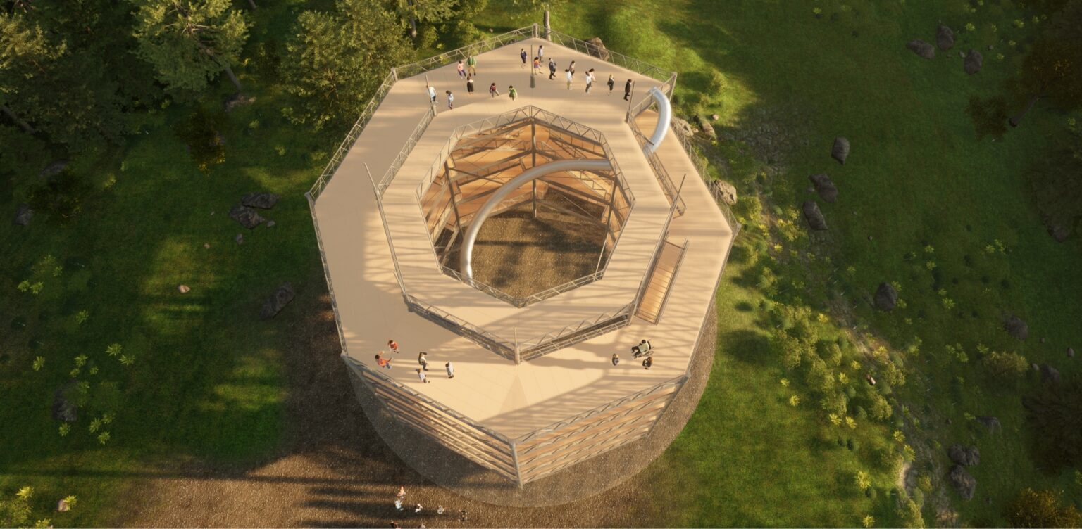 Owl Creek Landing: Nautilus Observation Tower in Virginia Beach