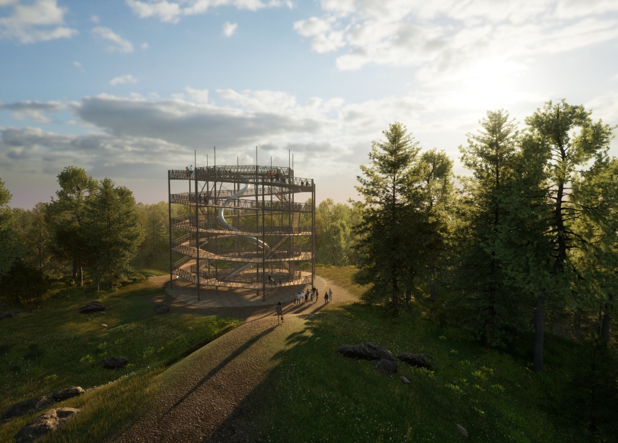 Owl Creek Landing: Nautilus Observation Tower in Virginia Beach