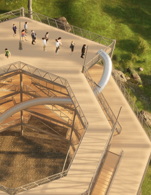 Owl Creek Landing: Nautilus Observation Tower in Virginia Beach